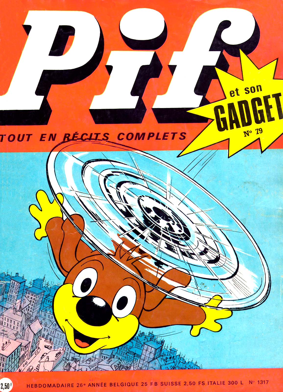 L'aeropif - Pif gadget numéro 0079 - Pif Gadget