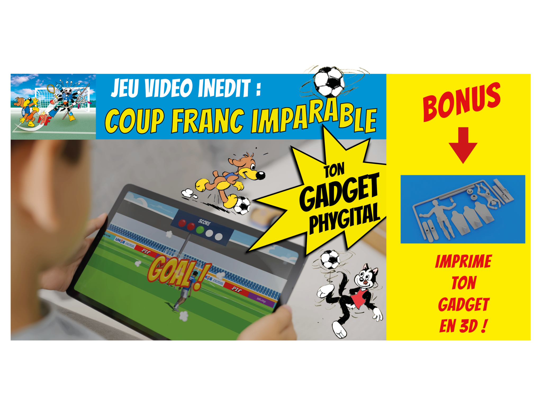 Découvrez l'épopée des gadgets Pif