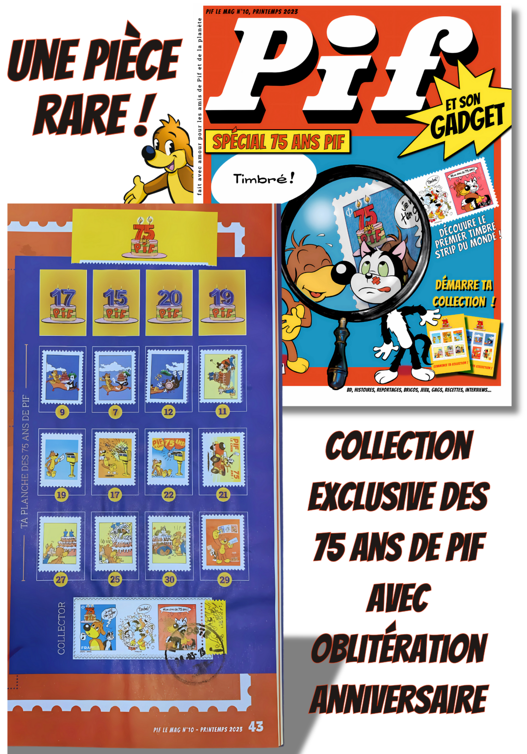 🎉 Pif Spécial 75 Ans – Une Édition Collector Incontournable ! 🎉 - Pif ...